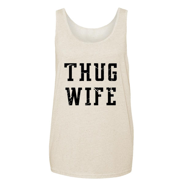 Thug Wife Adult Tank - Printing Softly